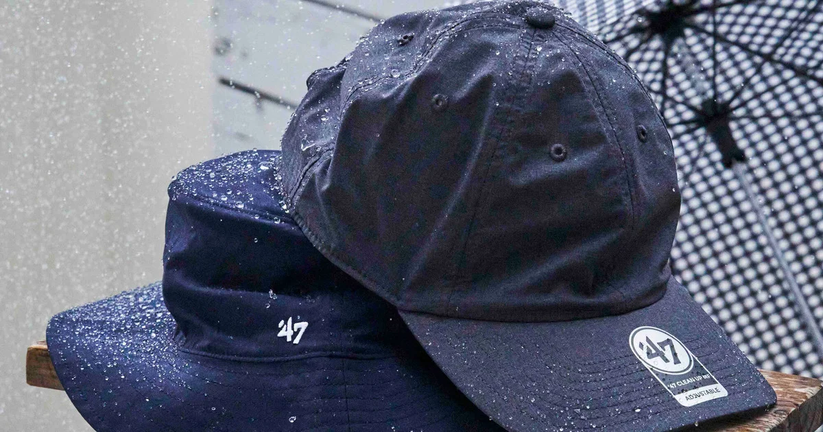 【大人のキャップ＆ハット】梅雨も真夏も快適。雨や汗蒸れに強い「’47」のSOLOTEX®︎シリーズが買い！ | UOMO