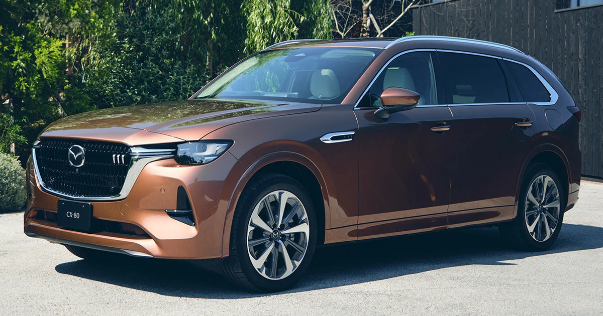【おしゃれな大人のクルマ選び】マツダCX-80 ミニバンじゃ物足りない大人の3列SUV | UOMO